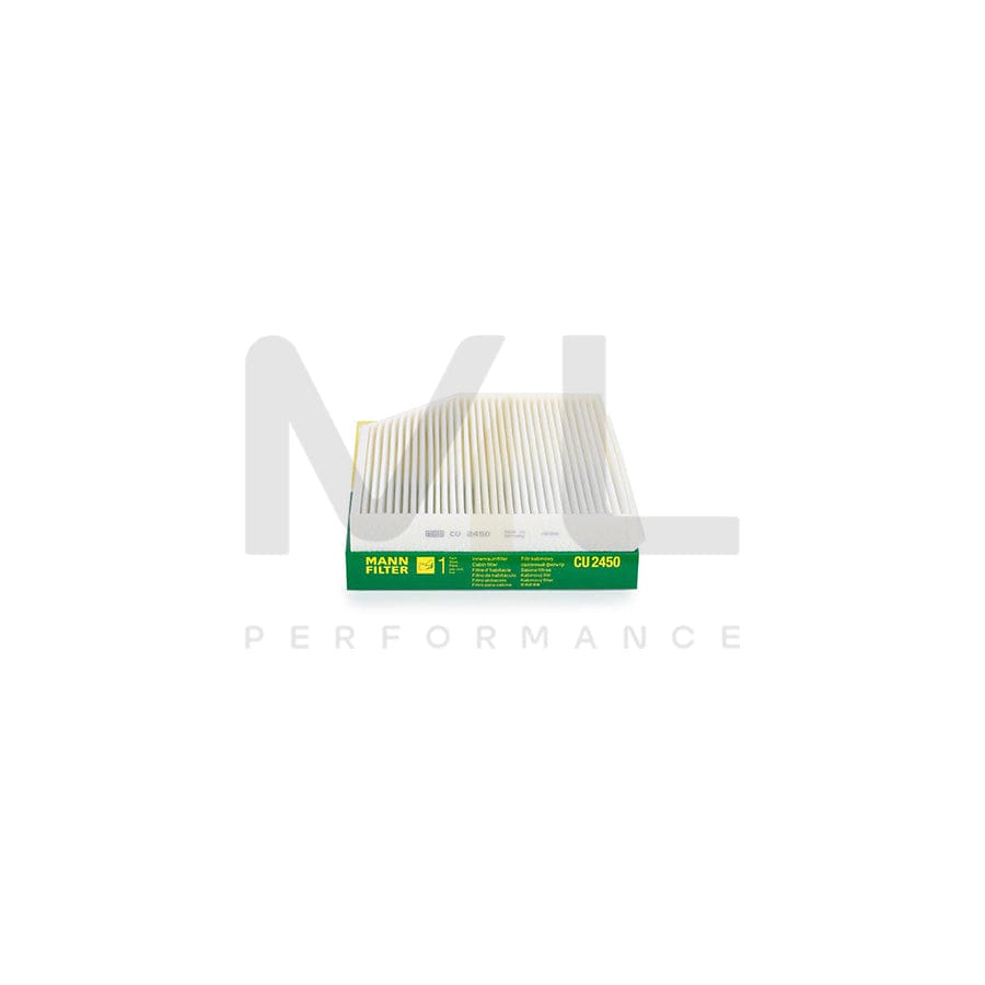 MANN-FILTER CU 2450 Pollen filter Particulate Filter – ML Performance
