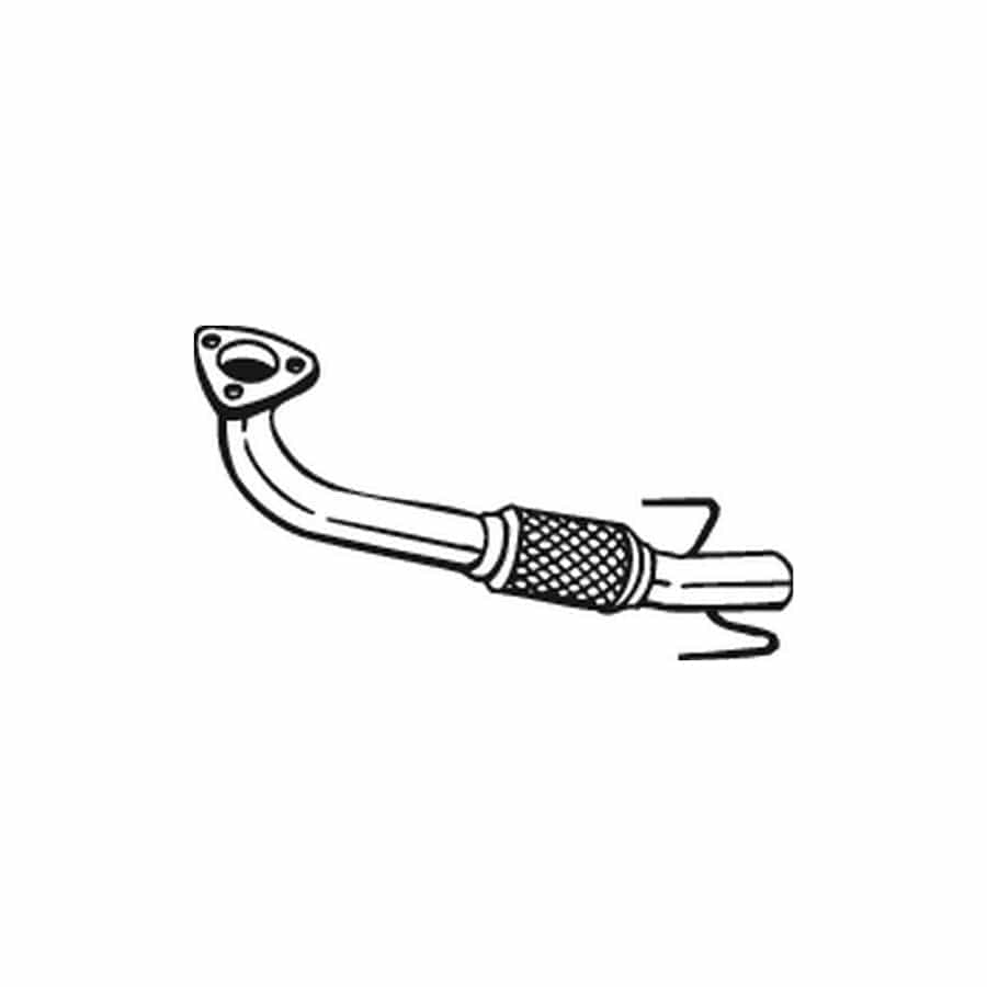 Bosal 750-071 Exhaust Pipe For Saab 9-3 – ML Performance