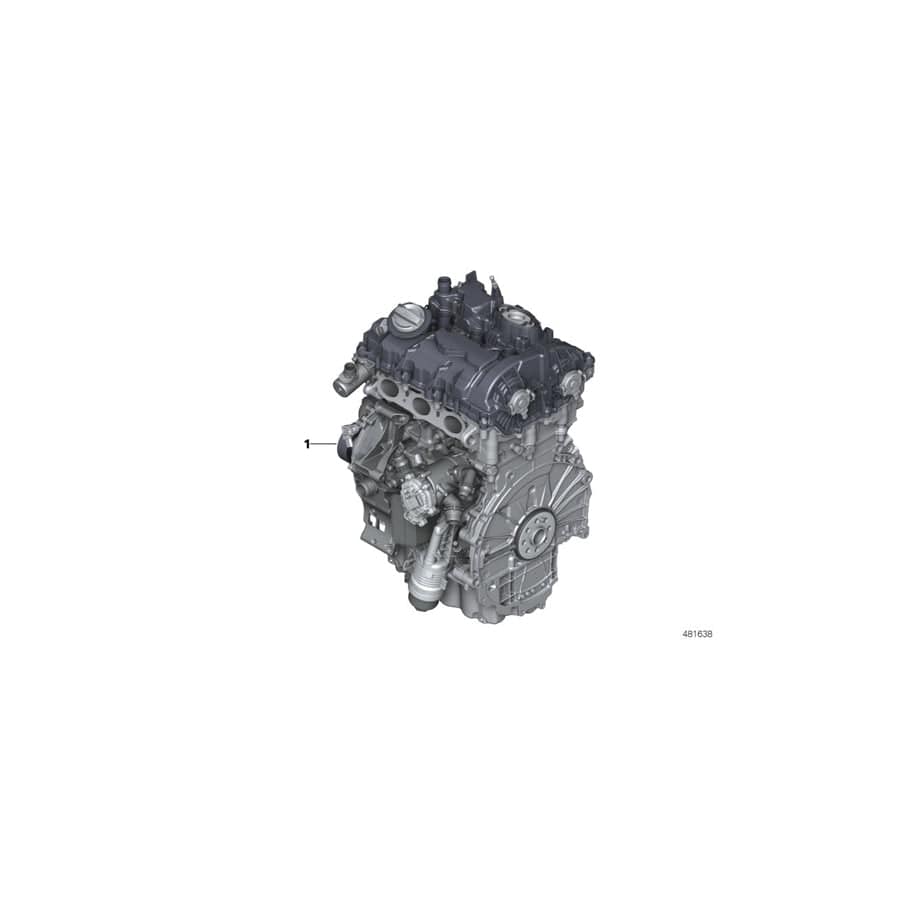 Genuine BMW 11002461621 F56 F55 Short Engine B38A15F (Inc. Cooper) – ML ...
