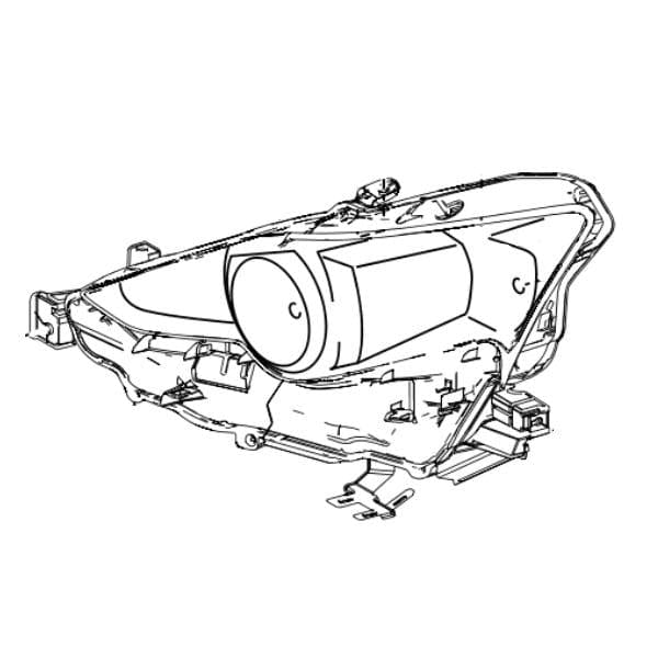 Genuine Lexus 81145-53701 IS Phase 3 O/S Headlight – ML Performance