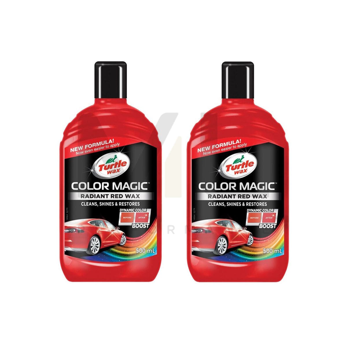 Turtle Wax Color Magic Red Car Polish 2 X 500 Ml – ML Performance