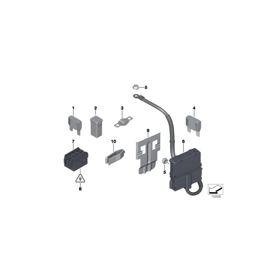 Genuine BMW Mini 61139139231 F55 Socket Housing (Inc. Coop.S JCW ...