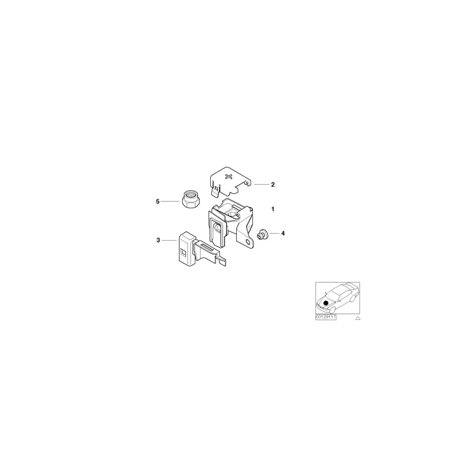 Genuine BMW 61138385157 E46 E83 Base B+ 2 POL. (Inc. 320td, 316i ...