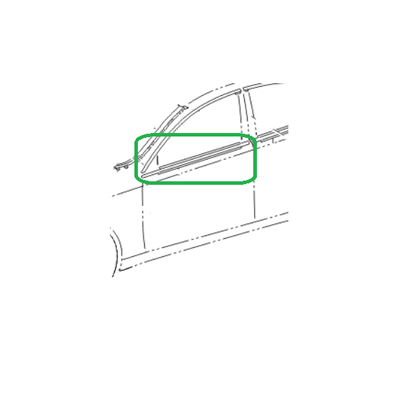 Genuine Lexus 75720-76010 CT Phase 1 N/S Door Chrome Moulding – ML ...