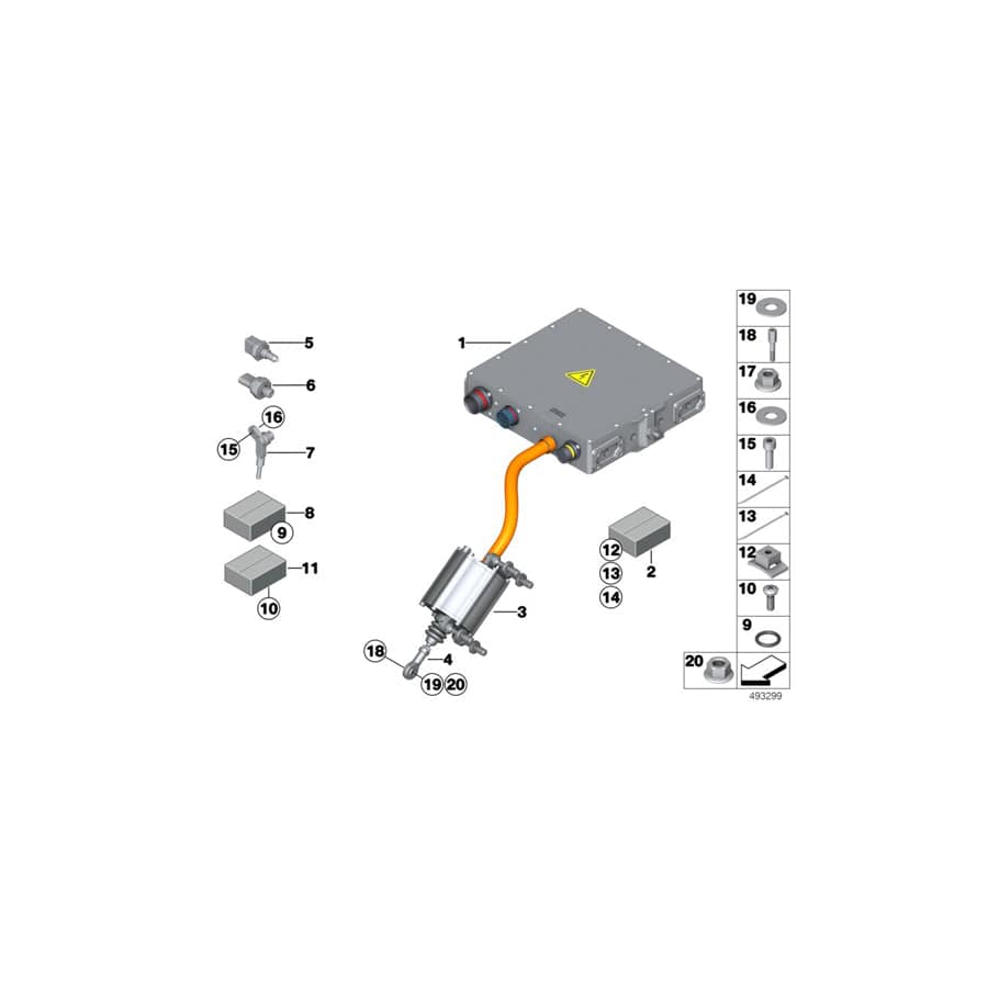 Genuine BMW 11008308467 O-Ring 10X1,8 FKM 80SH (Inc. M6 GT3) | ML ...