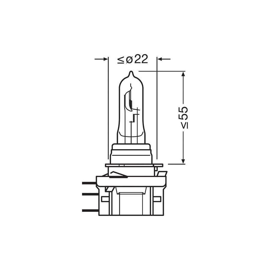 OSRAM Original Line 64177 Bulb Spotlight – ML Performance