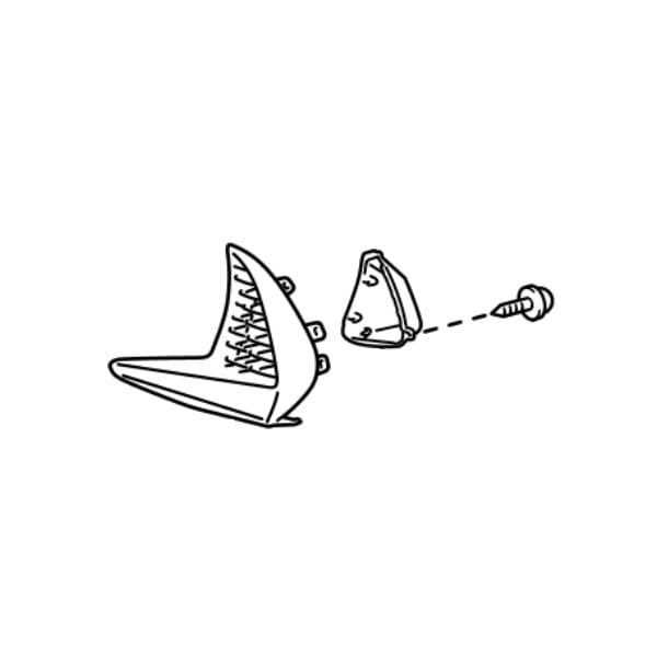 Genuine Lexus 53142-53020 IS Phase 3 N/S Front Lower Grille – ML ...