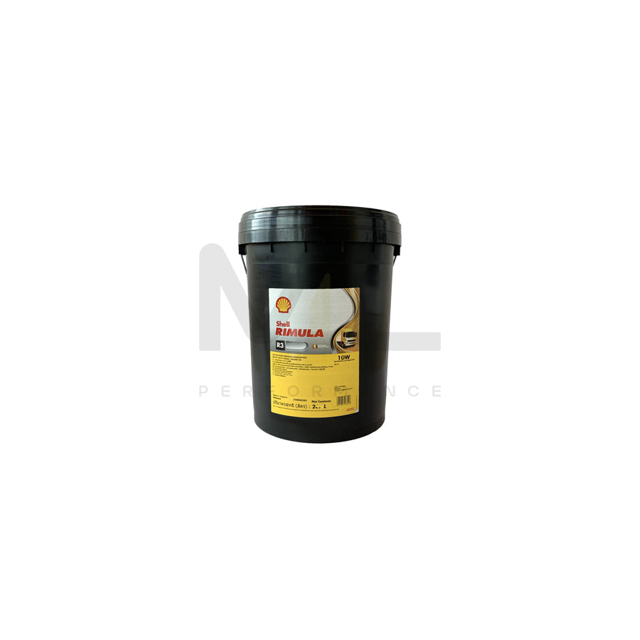 Shell Rimula R3 10W (CF) - 20 ltr – ML Performance