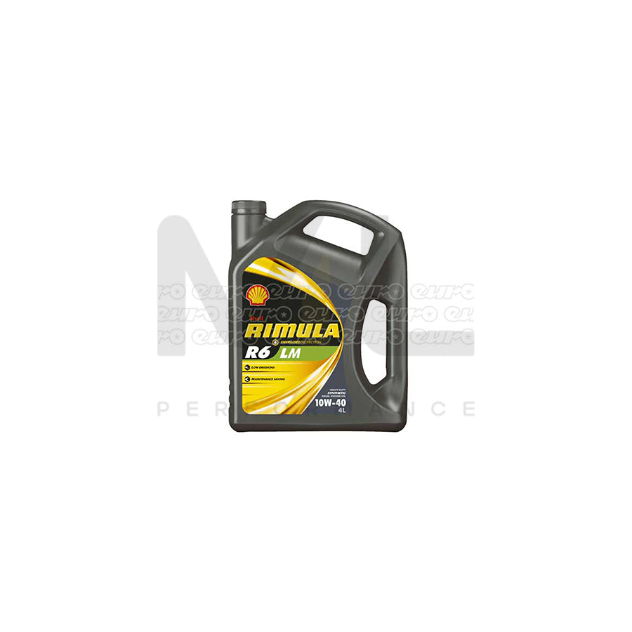Shell Rimula 10W-40 R6 LM Truck FS E6/E9 - 5 Ltr Engine Oil – ML ...