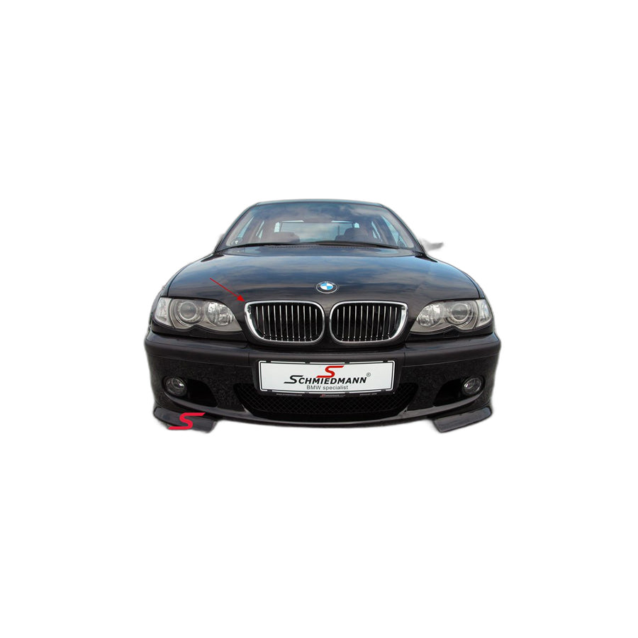 Genuine BMW 51137042962 E46 Grille Right CHROM (Inc. 318i, 316i 1.6 ...