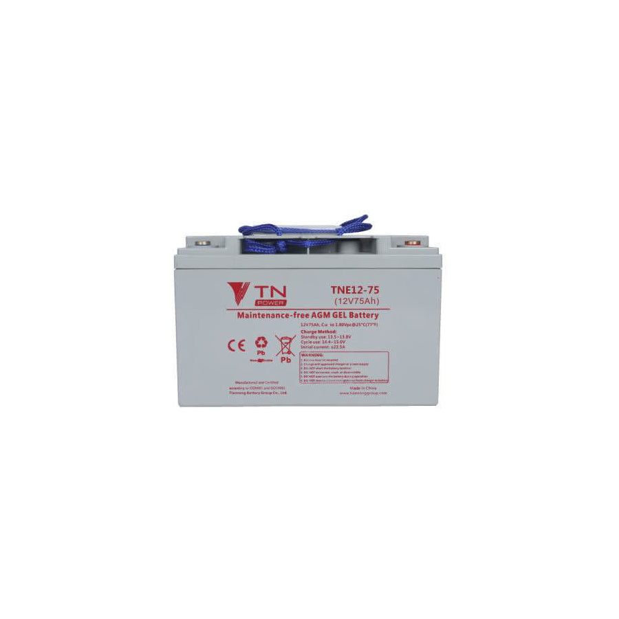 TN Power AGM 12V 75Ah Deep Cycle Battery - TNE12-75 – ML Performance