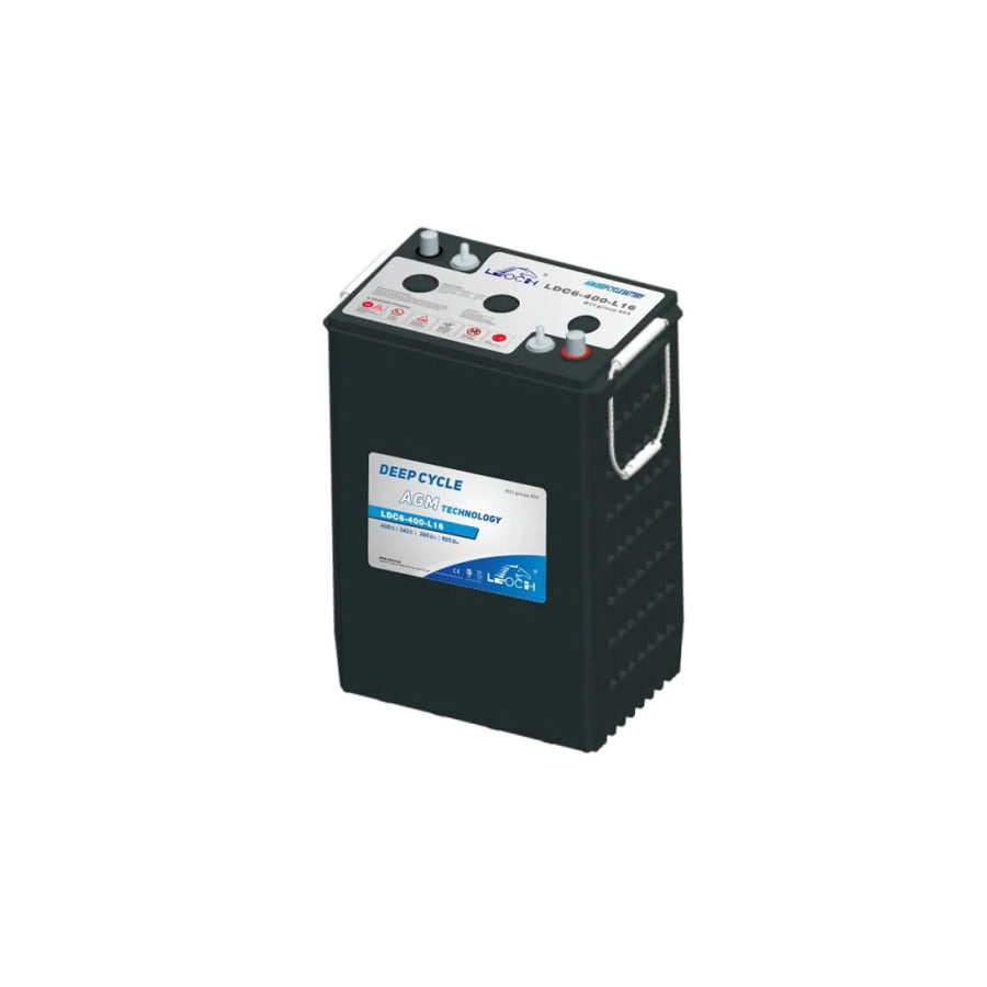Leoch 6V 400Ah Deep Cycle AGM Battery - LDC6-400-L16 – ML Performance