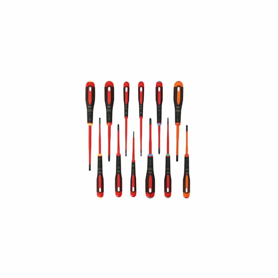Bahco BAHBE9878SL BE-9878SL ERGO Slim VDE Insulated Screwdriver Set, – ML Performance