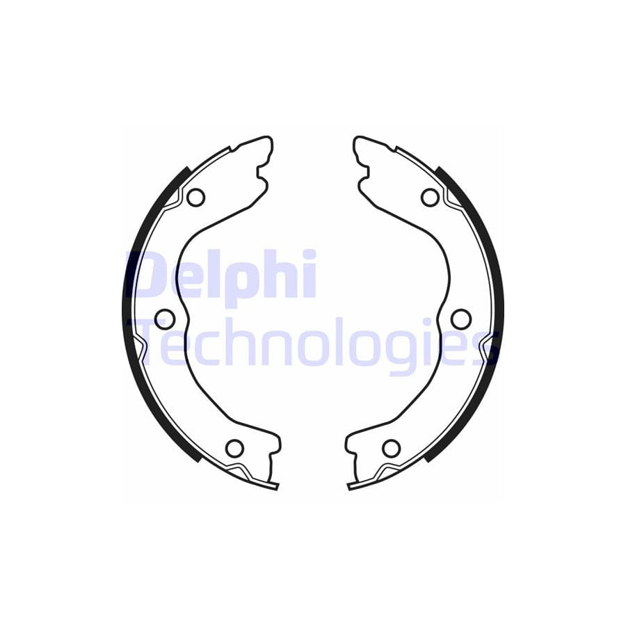 Delphi Ls2038 Handbrake Shoes For Nissan X-Trail (T30) – ML Performance