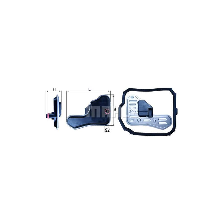 Knecht Hx 148D Hydraulic Filter, Automatic Transmission – ML Performance