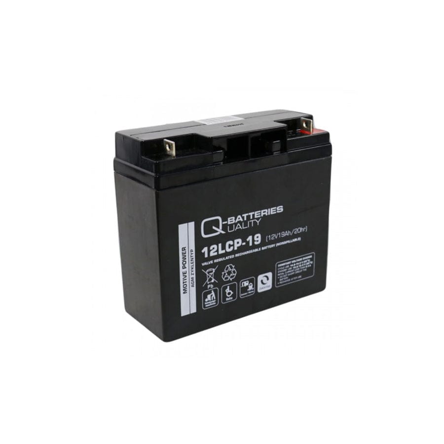 Q-Batteries 12LCP19 / 12V 19Ah lead acid battery Cycle type AGM Deep C ...