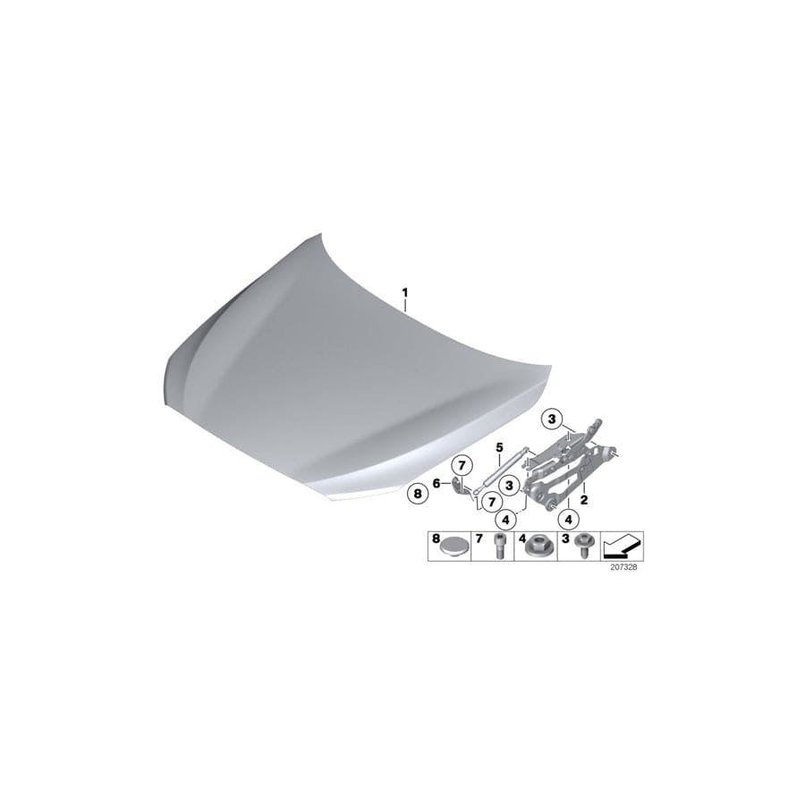 Genuine BMW 51237204582 F11 F10 Plug (Inc. 550iX 4.0, 520dX & M5) | ML ...