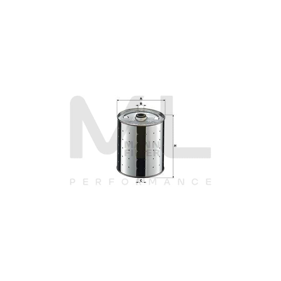 MANN-FILTER PF 1155 n Oil Filter with seal, Filter Insert – ML Performance