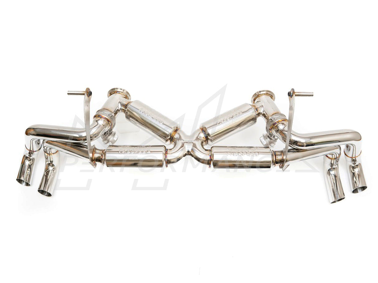 Fabspeed Audi R8 V10 Valvetronic Supersport X-Pipe Exhaust System (201 ...