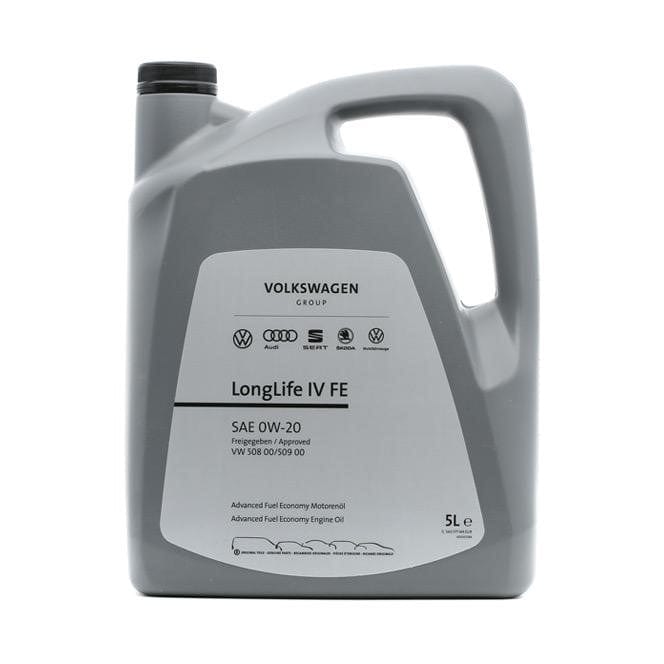 Genuine Audi VW VAG Longlife IV FE 0W-20 Engine Oil - 5L – ML Performance