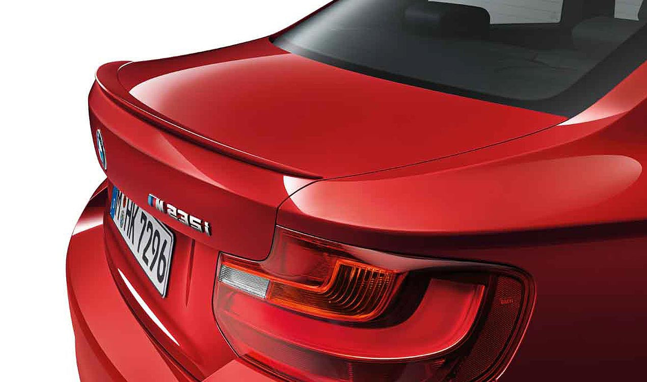 Genuine BMW 51628057648 F22 F87 M Performance Primed Rear Spoiler (Inc ...
