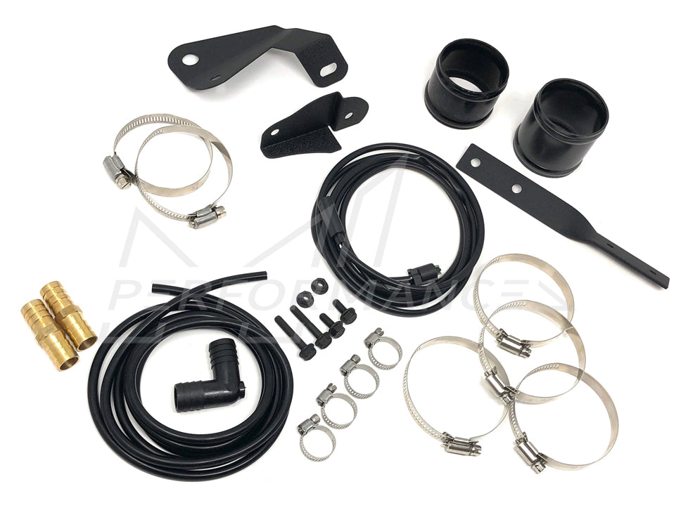 Precision Raceworks BMW N54 Relocation Inlet & Intake Kit for LHD (1M ...