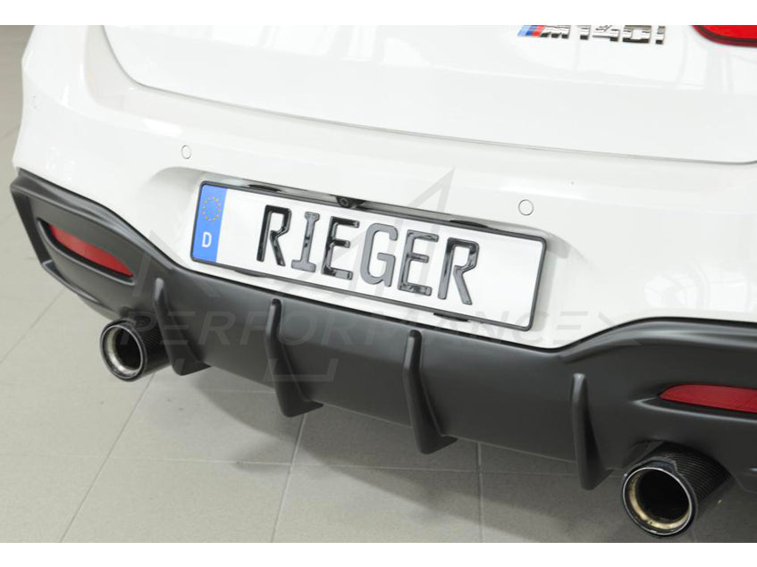 Rieger BMW 1 Series F20 F21 LCI Diffuser (inc. M135i & M140i) - ML ...