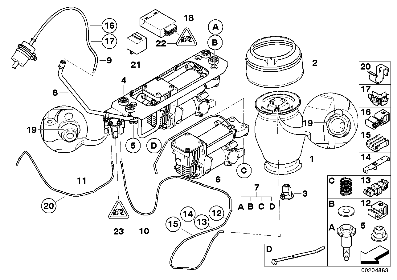 Genuine BMW 12527514236 E61 Socket Housing (Inc. 535d, 550i & 525xi ...