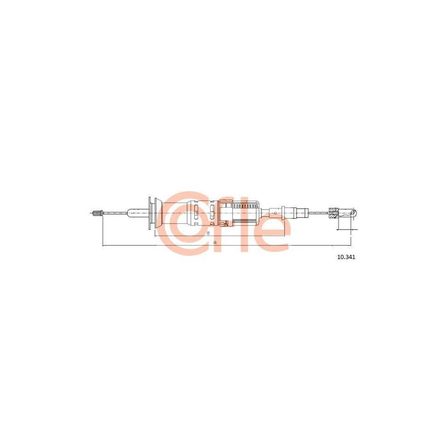 Cofle 10.341 Clutch Cable – ML Performance